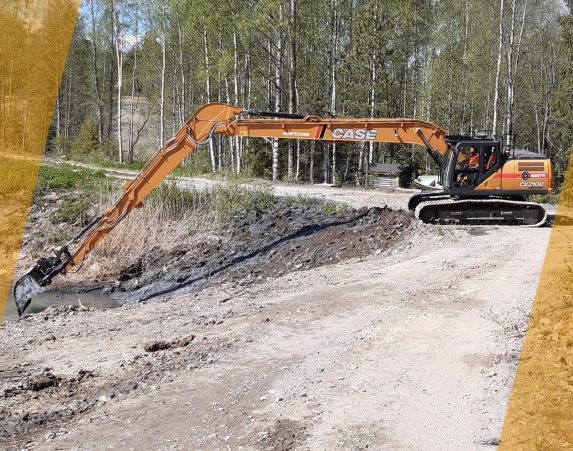 CASE CX210D LR – Rentti